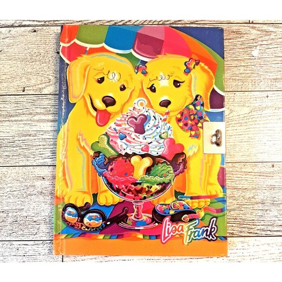 Lisa Frank | Other | 99s Vintage Lisa Frank Diary Peek Proof No Lock ...